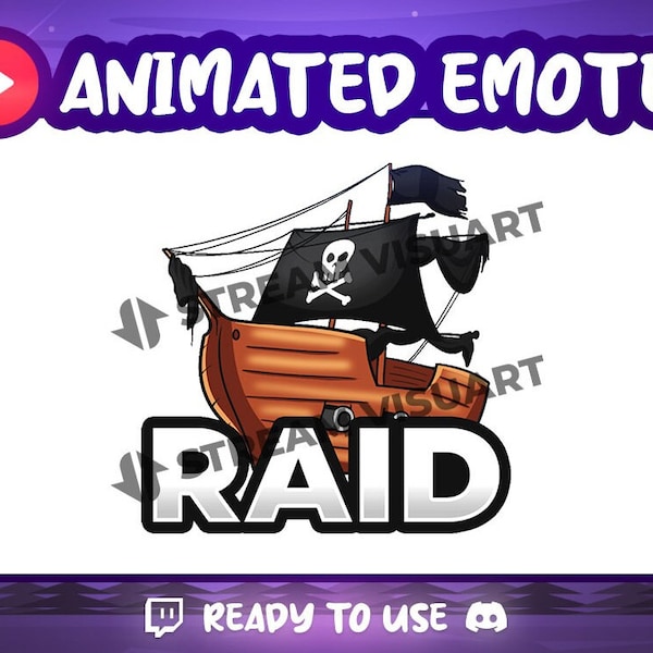 Raid Alert Twitch - Etsy