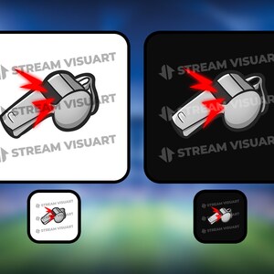 Soccer Twitch Emotes Pack 6x Football Player Sports Ball Red Yellow ...
