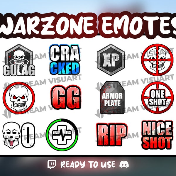 Warzone Emotes - Etsy