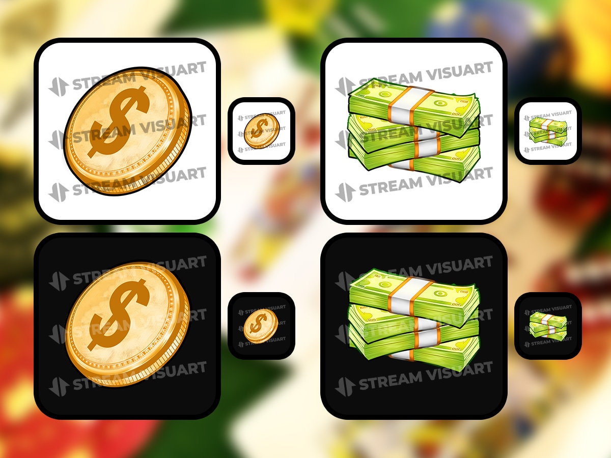 Casino Emotes Pack: Twitch, Discord, Youtube (instant Download) - Etsy