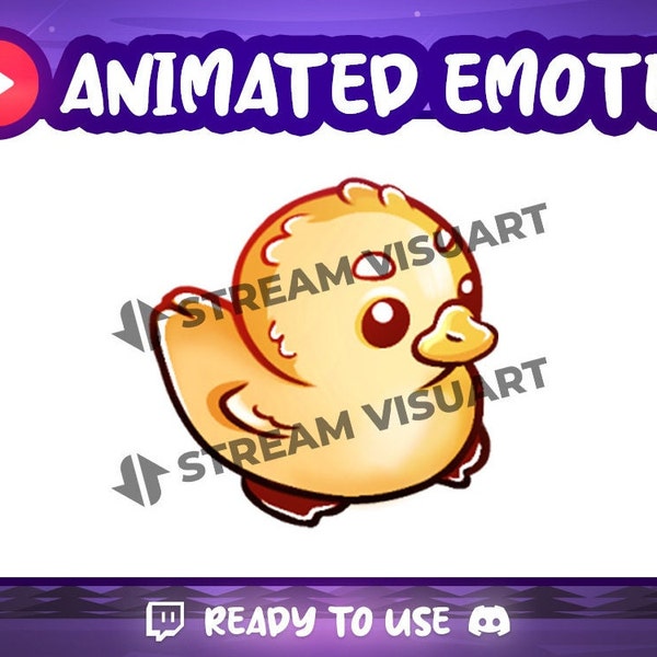 Rubber Duck Emotes Twitch - Etsy