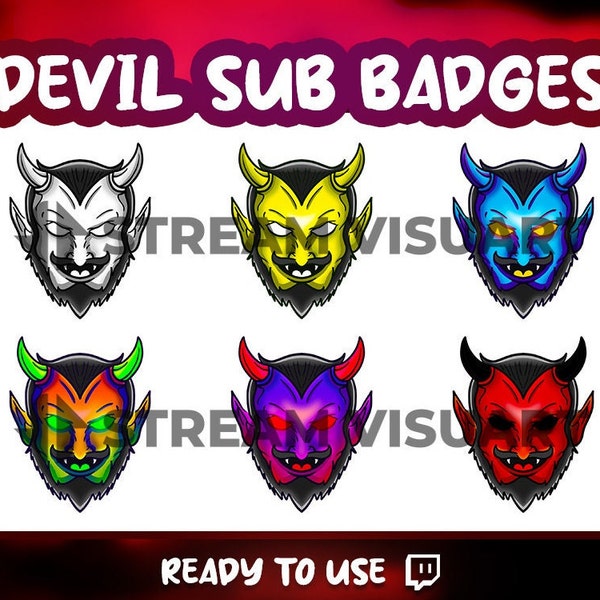 Twitch Sub Badges Free - Etsy