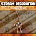 Monkey Pirate Animated Stream Decoration Sea Robber Games Streamer Gift ...