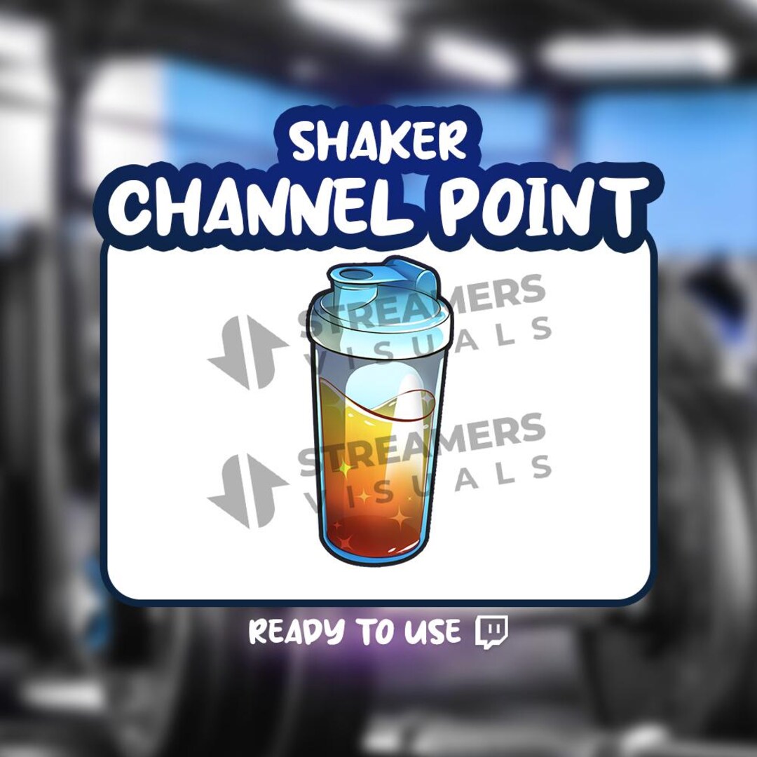 Shaker Emote | Protein Cocktail, Gym Stream (digital Download) - Etsy