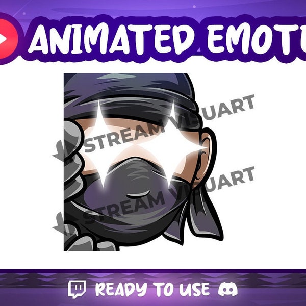 Ninja Emotes - Etsy
