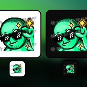 Alien Twitch Emotes: Sci-fi Animated Gifs - Etsy