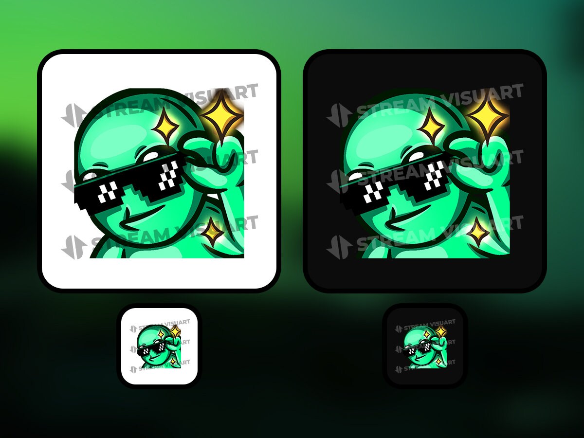 Alien Twitch Emotes: Sci-fi Animated Gifs - Etsy