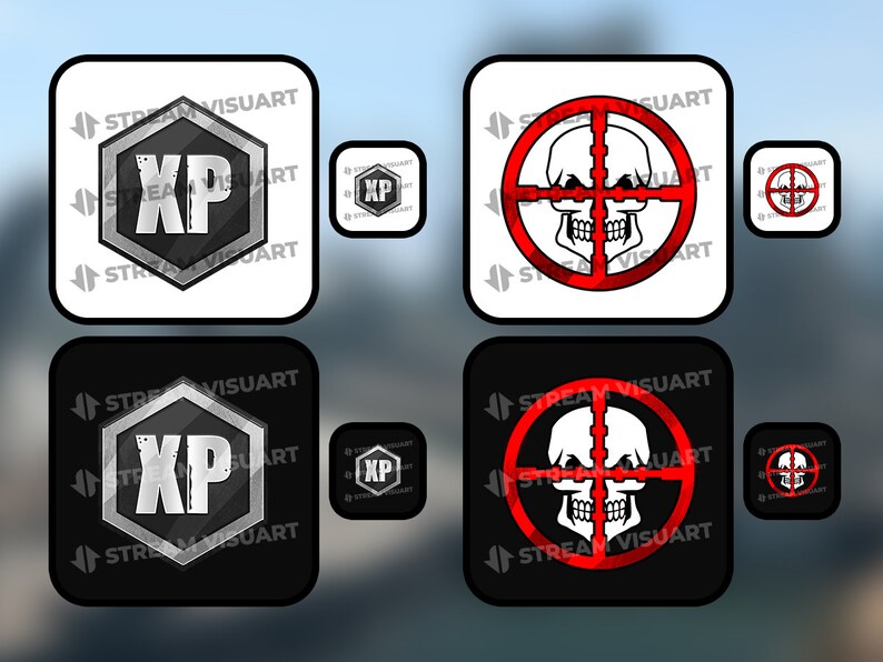 Warzone Twitch Emotes Pack 12x Cool Badass Gg RIP Grenade FPS Skull ...