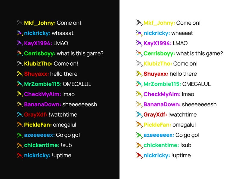 MP7 Twitch Sub Badges Gun Colorful Gaming Action Multiplayer Shooter ...