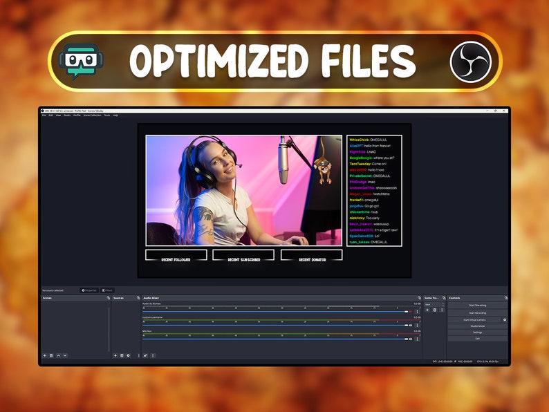 Monkey Pirate Animated Stream Decoration Sea Robber Games Streamer Gift ...