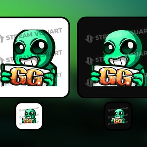 Alien Twitch Emotes: Sci-fi Animated Gifs - Etsy