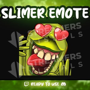 Slimer Love Emote: Ghostbusters Twitch/discord Emoji (digital Download ...