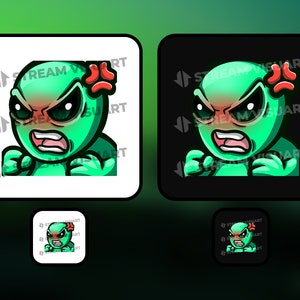 Alien Twitch Emotes: Sci-fi Animated Gifs - Etsy