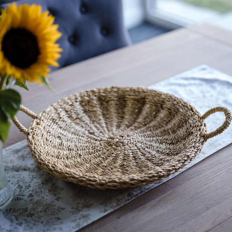 Seagrass Tray - Etsy UK