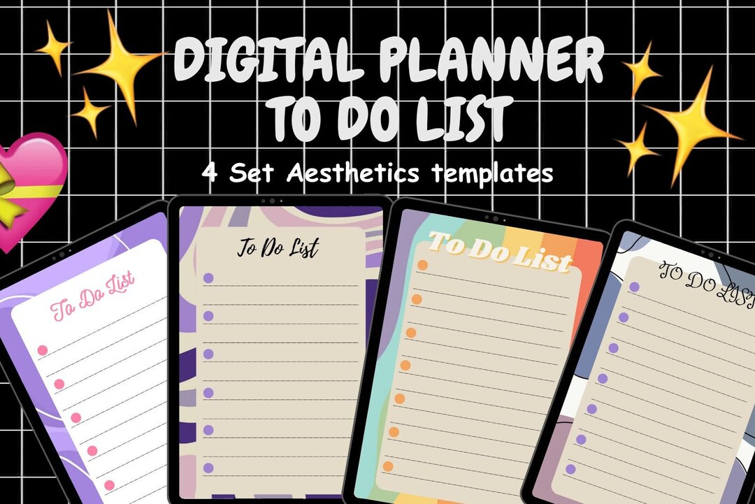 To Do List Purple Themed Template | Task Tracker | Weekly Planner List ...