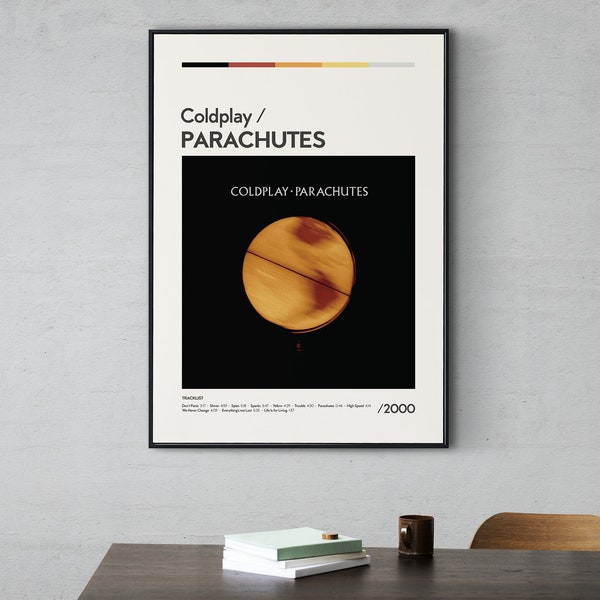 Coldplay Yellow Poster - Etsy