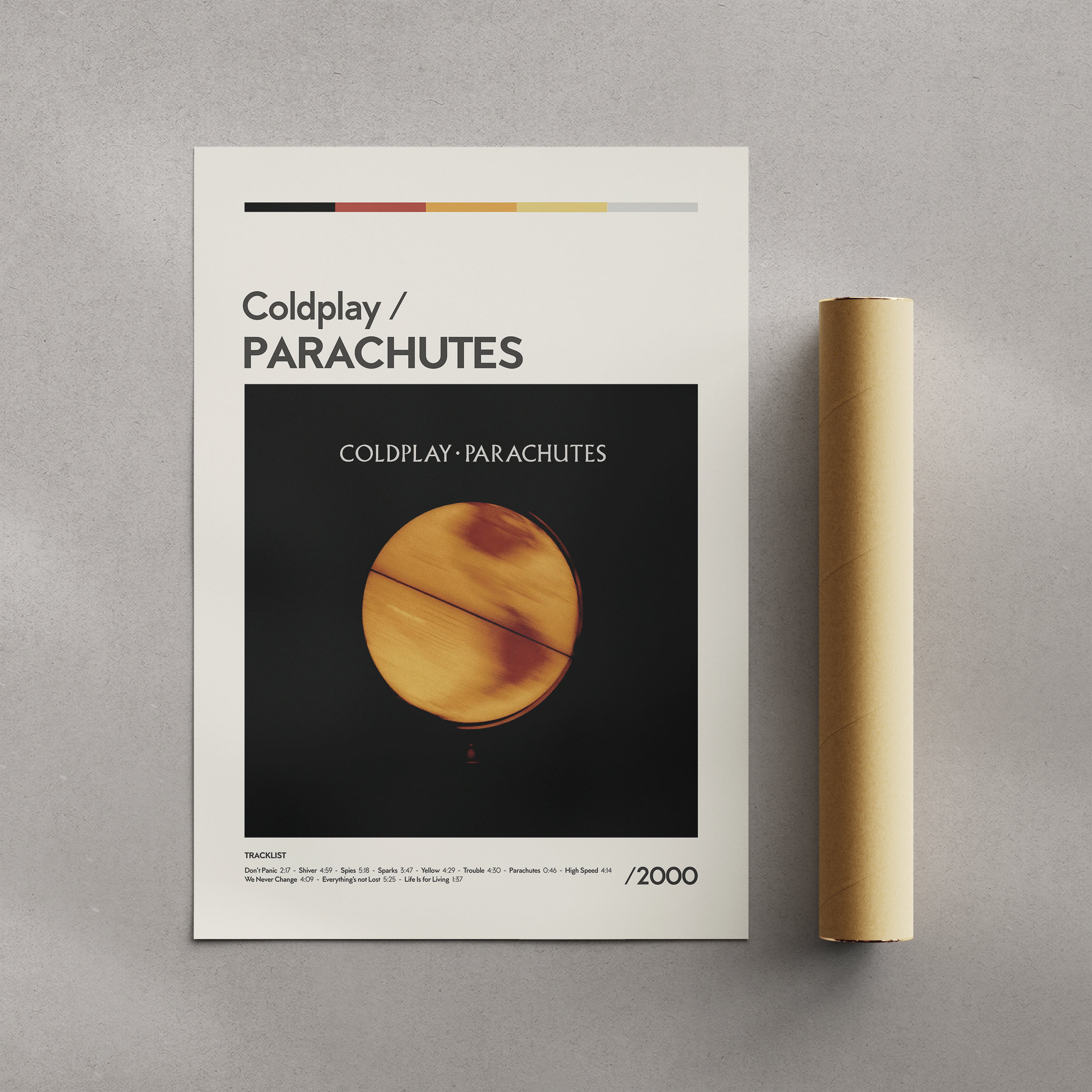Coldplay Yellow Album Cover