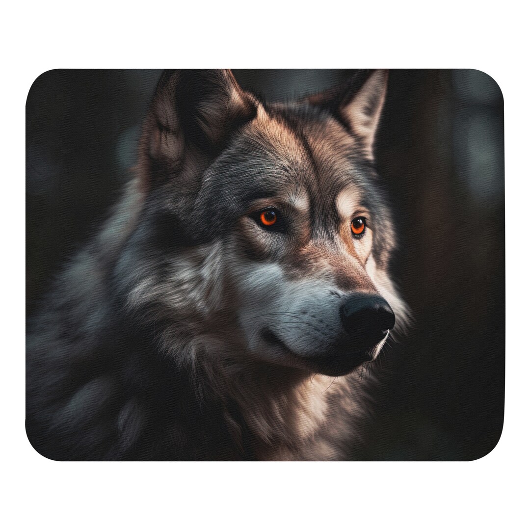 Wolf Face Portrait That is Beautiful With Cinematic Lighting and ...