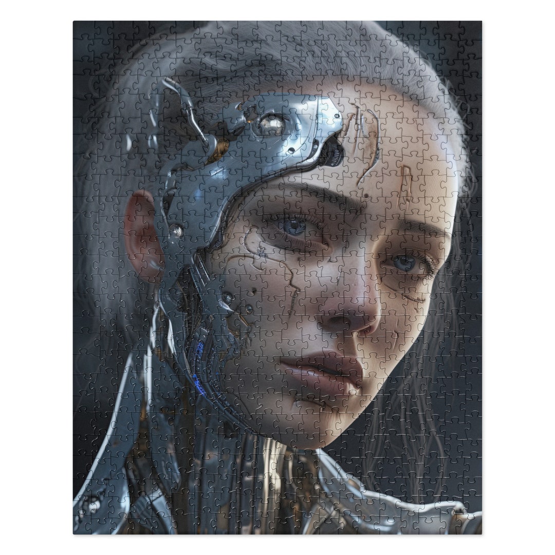 Beautiful Emotional Cyborg Humanoid Female Woman With - Etsy