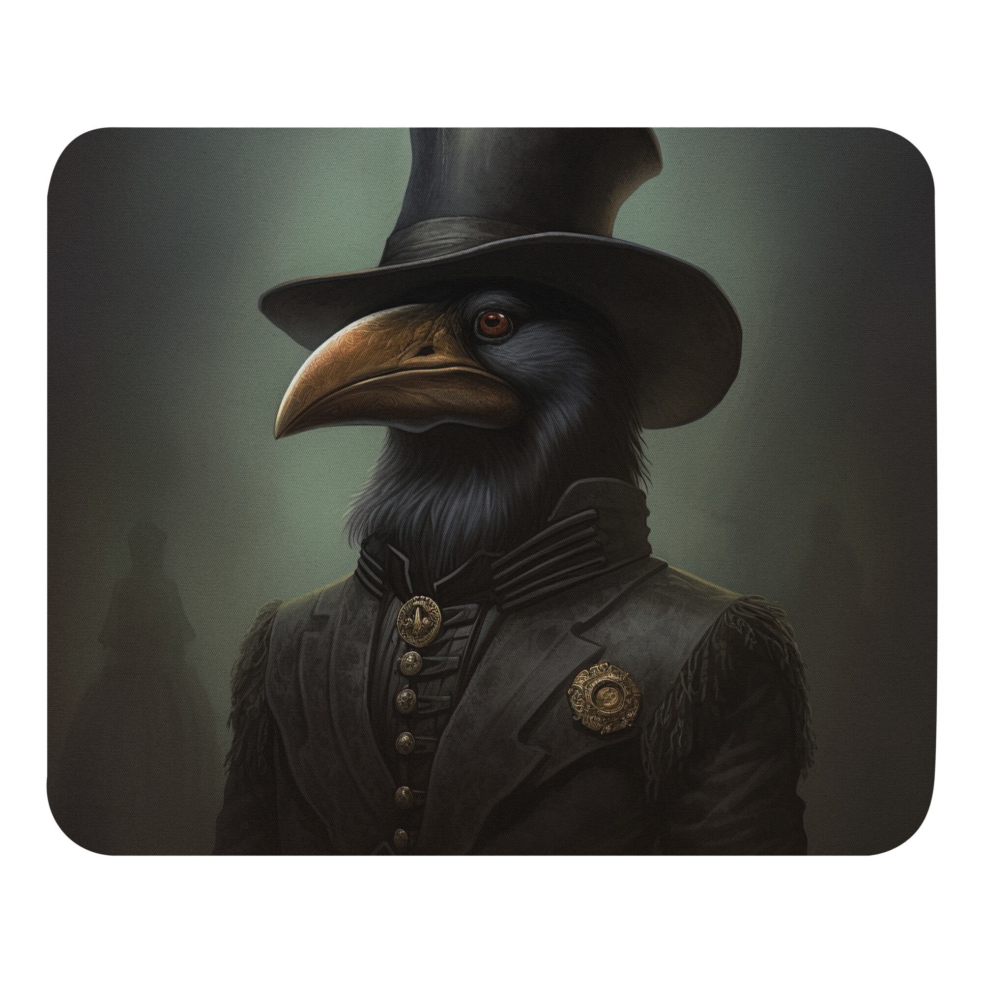 Anthropomorphic Crow Raven With Top Hat, Strong, Proud, Powerful ...