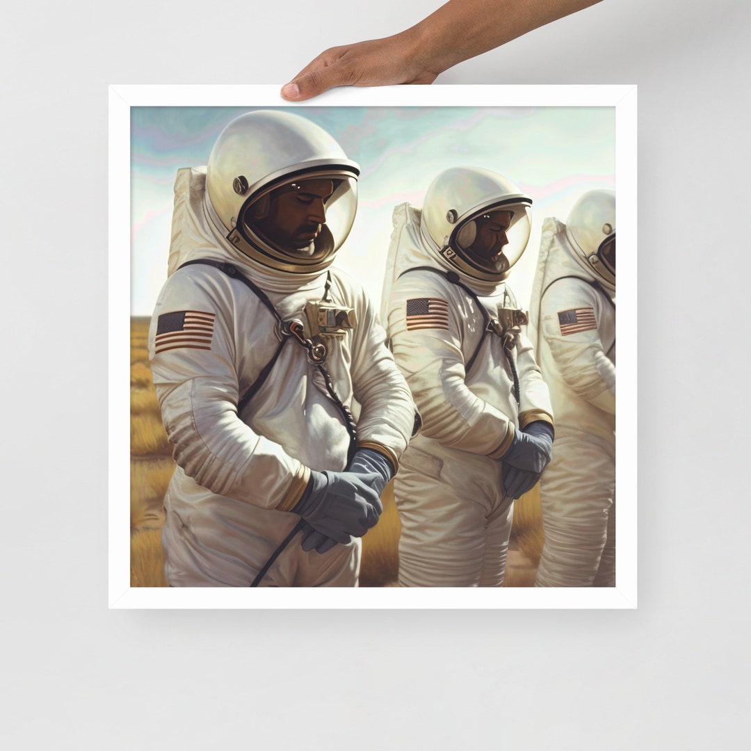 Muslim Astronauts Praying Islamic Prayer Way on the Surface of - Etsy