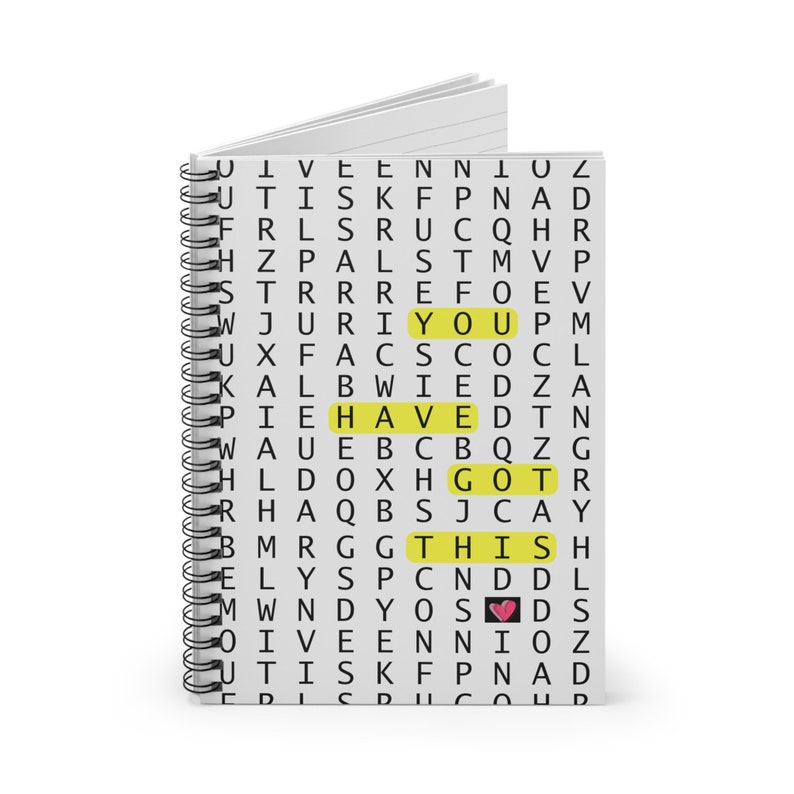Custom Notebook, Personalized Name Journal, Spiral Ruled Line Notebook ...