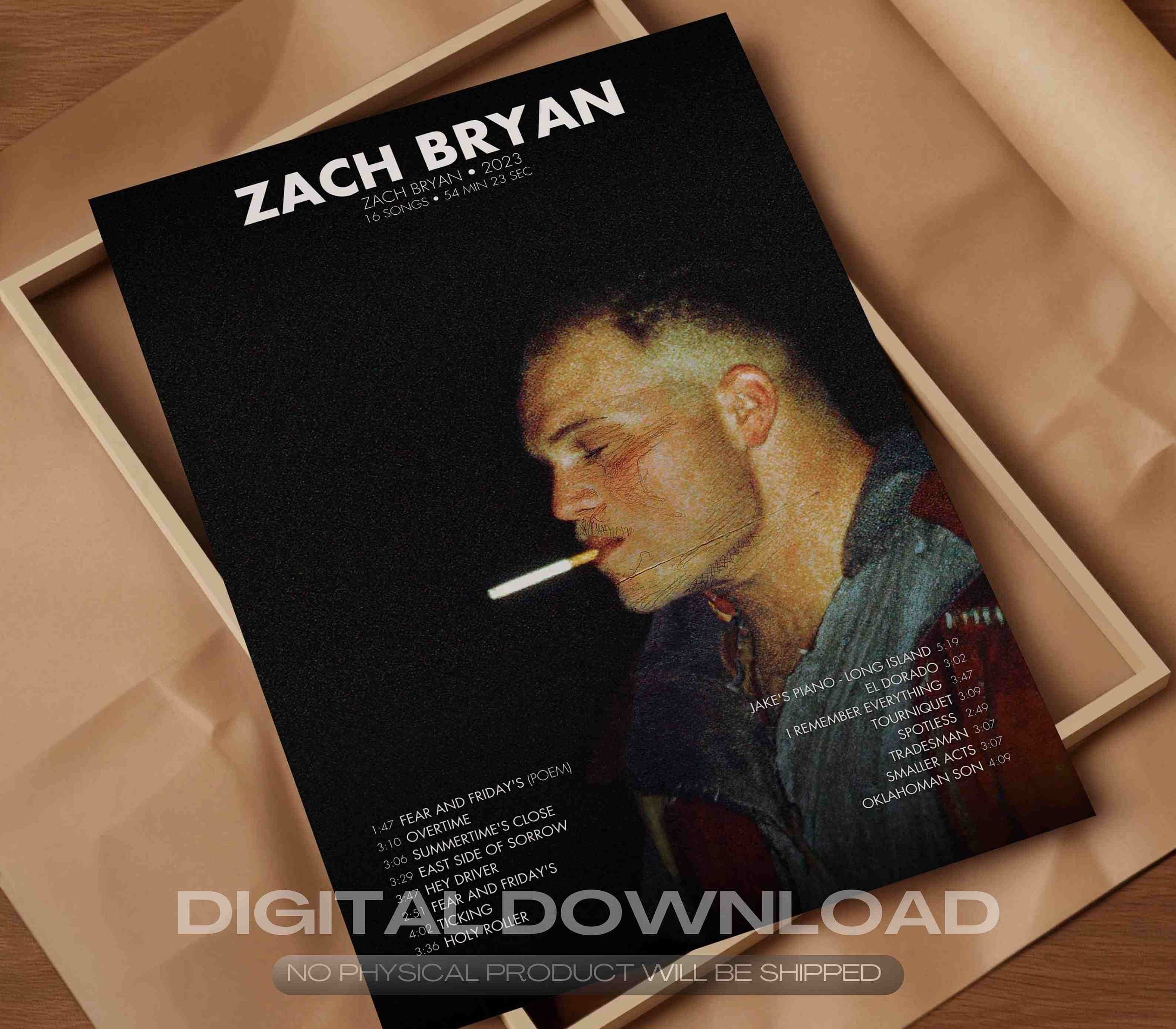 Zach Bryan - Zach Bryan Poster sold by Anka Duck Quarsh Panaka | SKU ...