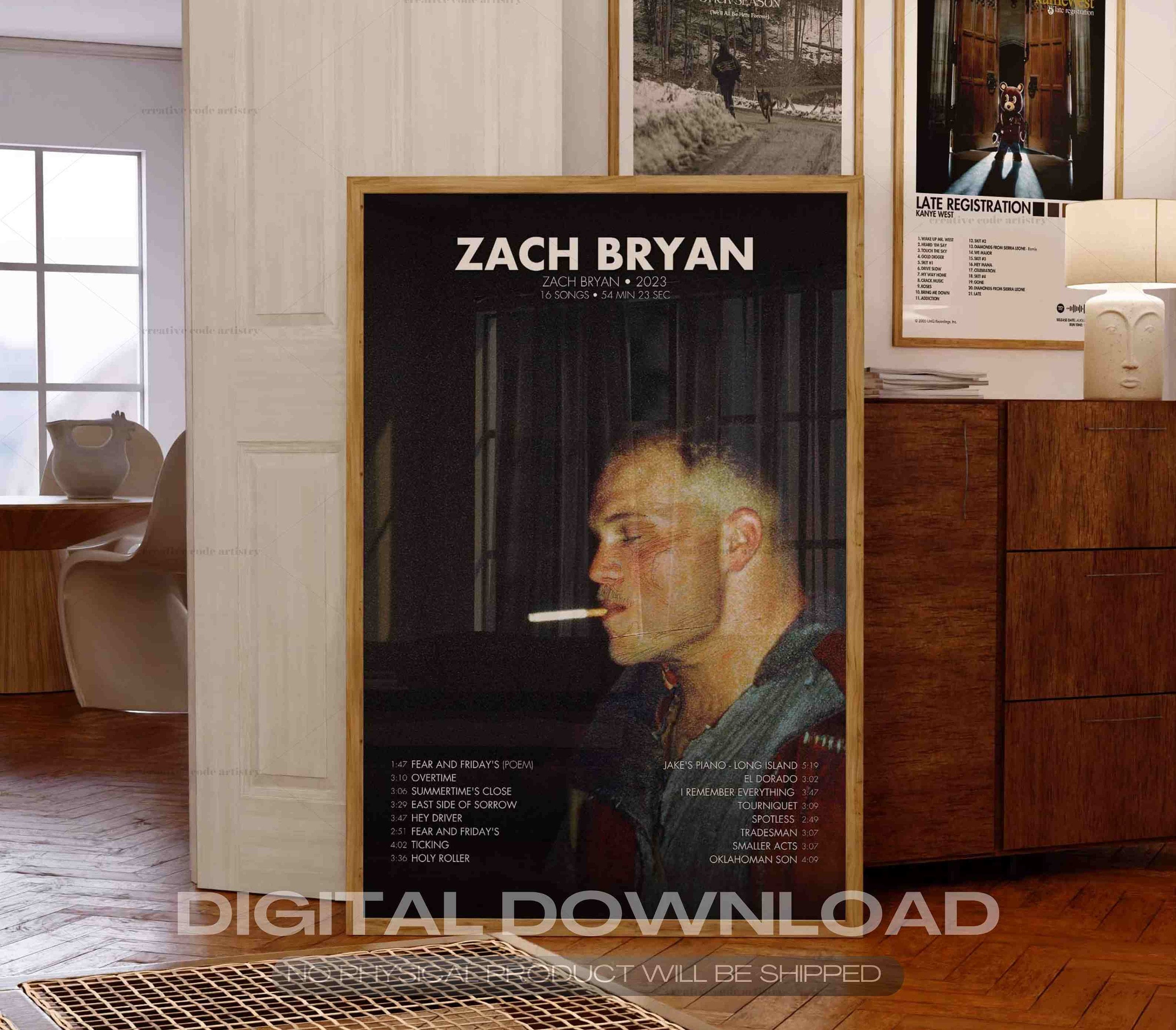 Zach Bryan - Zach Bryan Poster sold by Anka Duck Quarsh Panaka | SKU ...