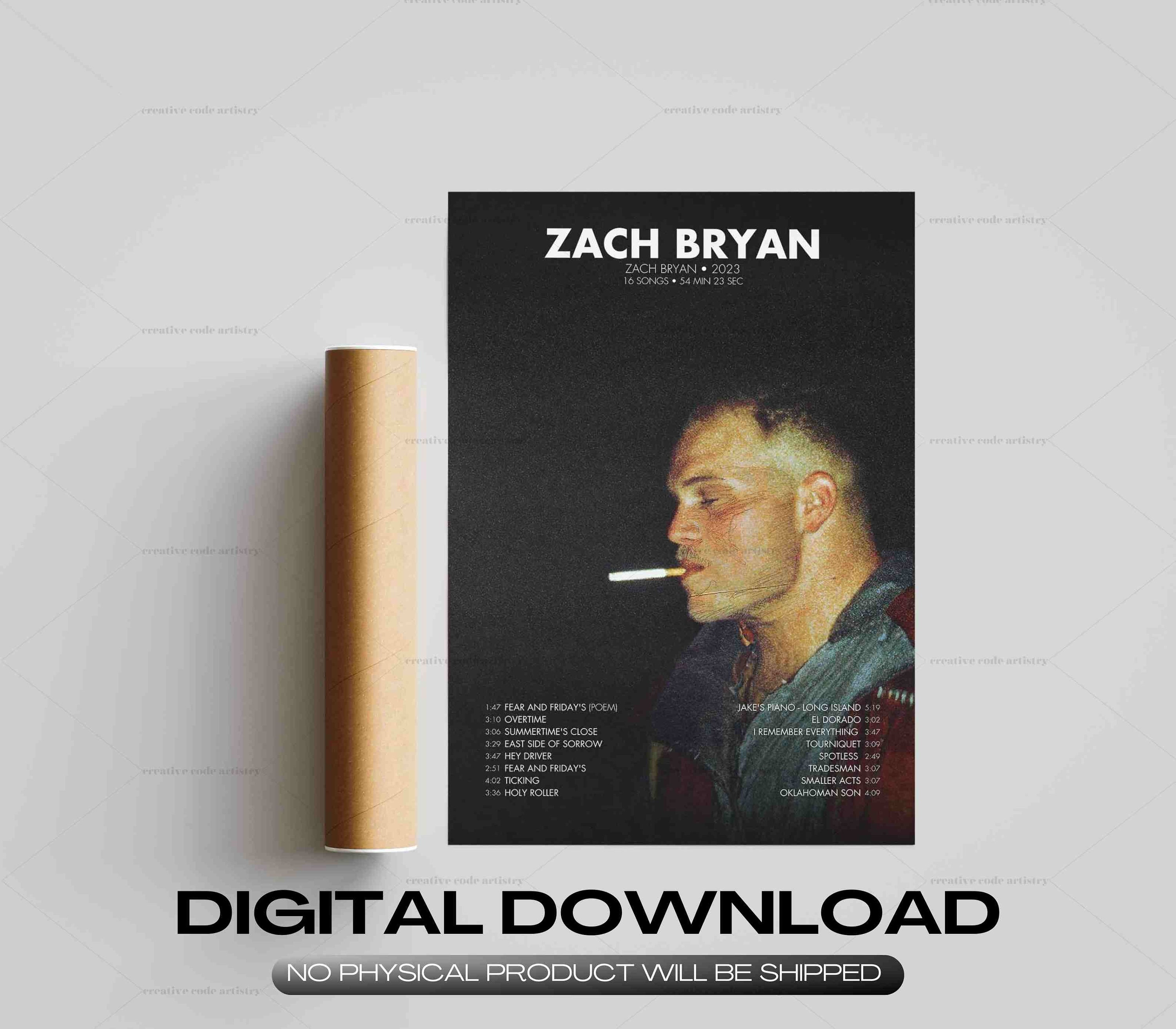 Zach Bryan - Zach Bryan Poster sold by Anka Duck Quarsh Panaka | SKU ...