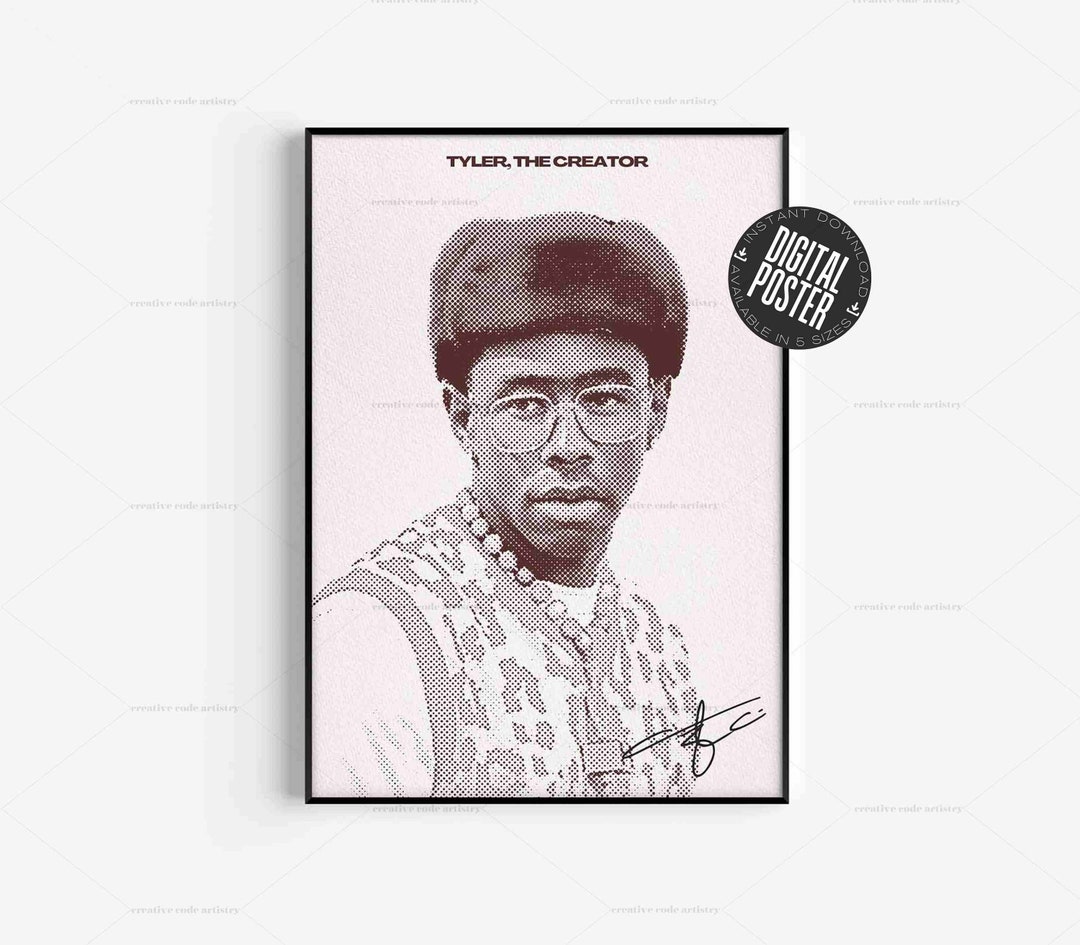 Tyler the Creator Portrait Digital Album Art Poster - Etsy