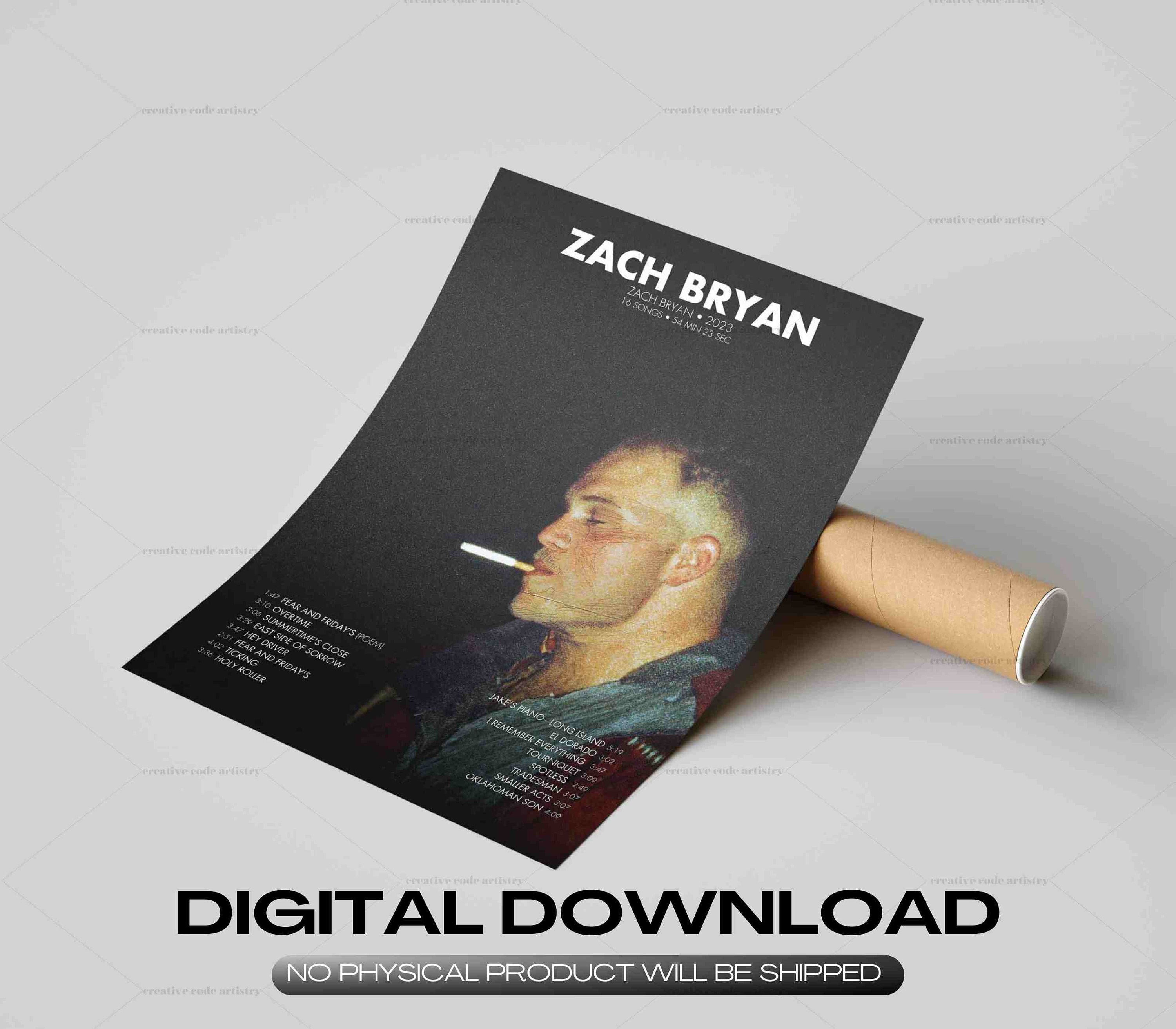 Zach Bryan - Zach Bryan Poster sold by Anka Duck Quarsh Panaka | SKU ...
