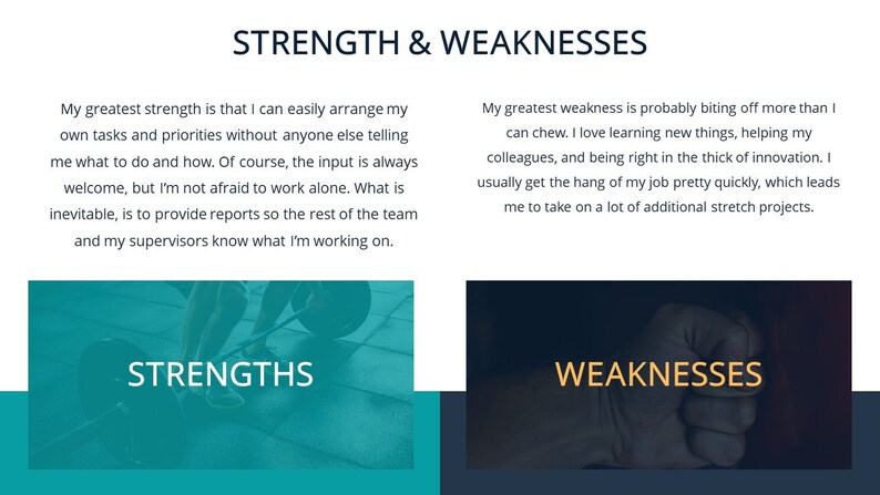 Job Interview Presentation Template for Powerpoint, Presentation for ...