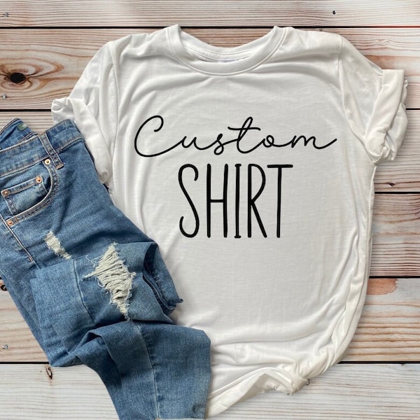 Custom Sublimation Logo Shirt - Etsy