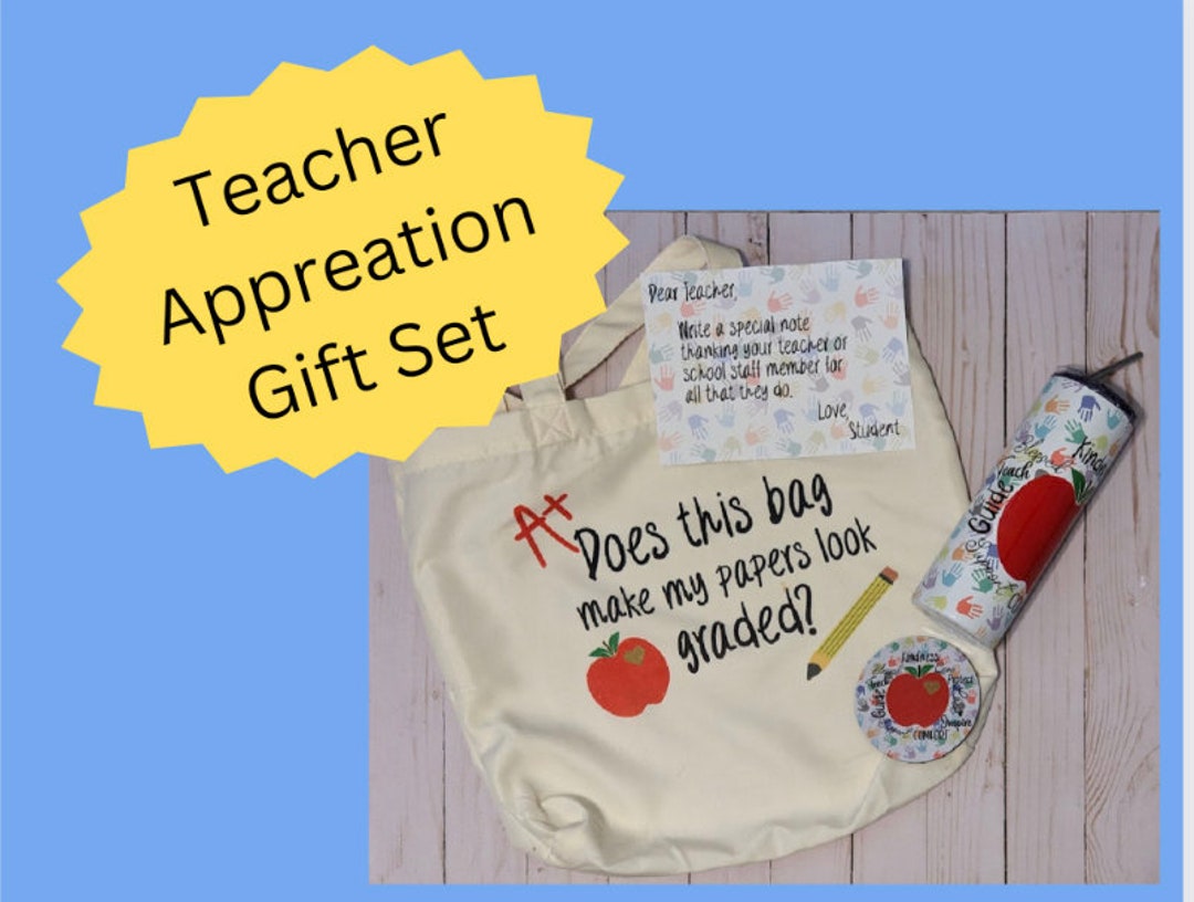 Teacher Appreciation Gift Set/bundle/perfect for Teachers or School ...