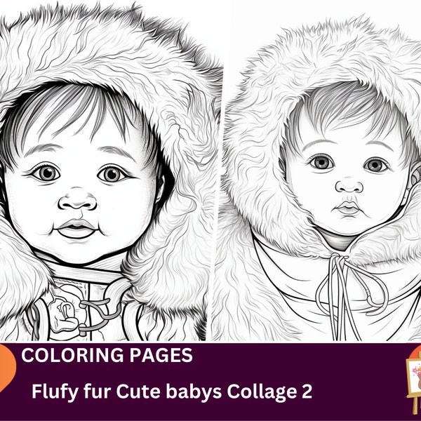 Furry Coloring Pages - Etsy