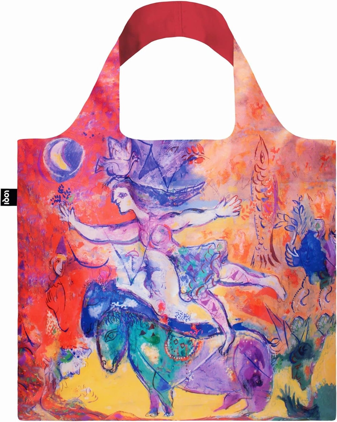 LOQI MARC CHAGALL the Circus, Pink safety Pink, Contemporary - Etsy