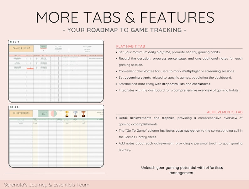 Gaming Tracker Toolkit With Games Gallery Interactive Progress Game ...