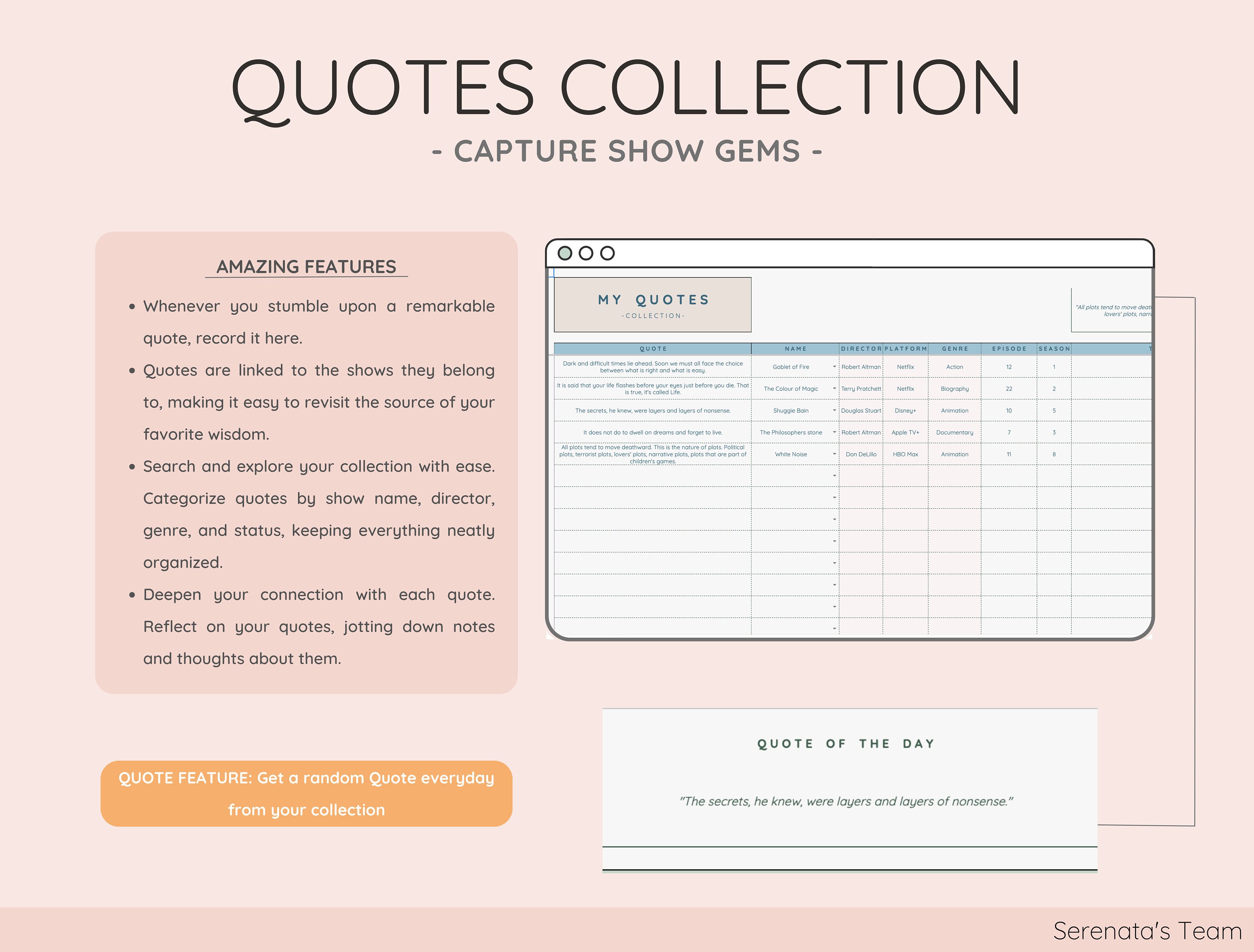 Shows Movies & Videos Tracker With Gallery Collection Series Planner ...
