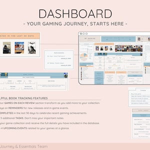 Gaming Tracker Toolkit With Games Gallery Interactive Progress Game ...
