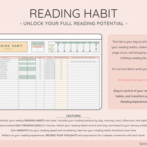 Ultimate Book & Reading Tracker With Book Collection | Reading Planner ...