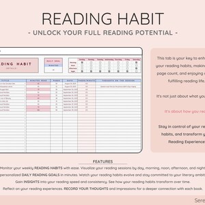 Ultimate Book & Reading Tracker With Book Collection | Reading Planner ...