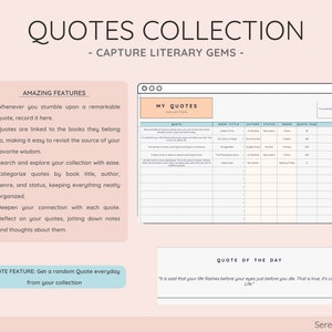 Ultimate Book & Reading Tracker With Book Collection | Reading Planner ...