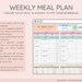 Weekly Meal Planner | Transform Your Cooking | Water Tracker | Weight ...