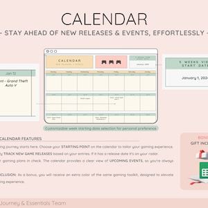 Gaming Tracker Toolkit With Games Gallery | Interactive Progress | Game ...