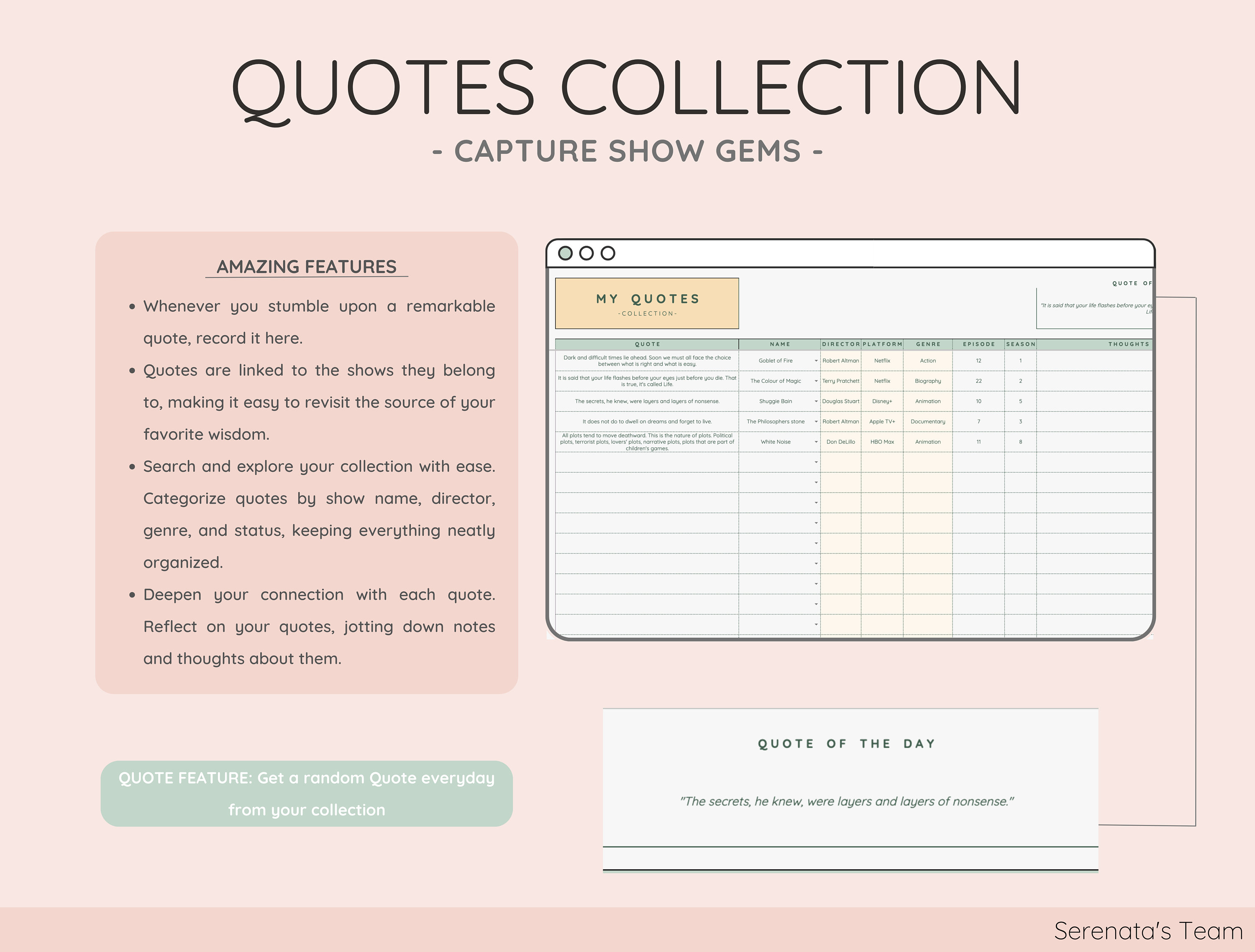 Shows Movies & Videos Tracker With Gallery Collection Series Planner ...