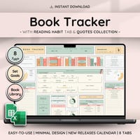One Note Reading Journal, Onenote Template Reading Planner, Digital ...