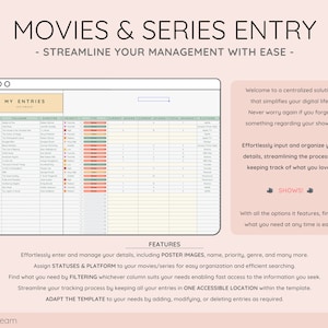 Shows Movies & Videos Tracker With Gallery Collection | Series Planner ...