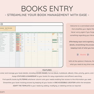 Ultimate Book & Reading Tracker With Book Collection | Reading Planner ...