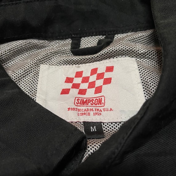 Vintage SIMPSON RACING jacket bomber riding - Gem