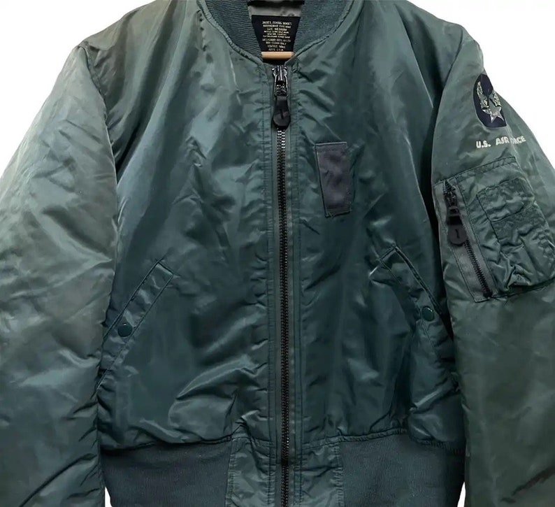 Vintage US Air Force Bomber Jacket MA1 - Etsy